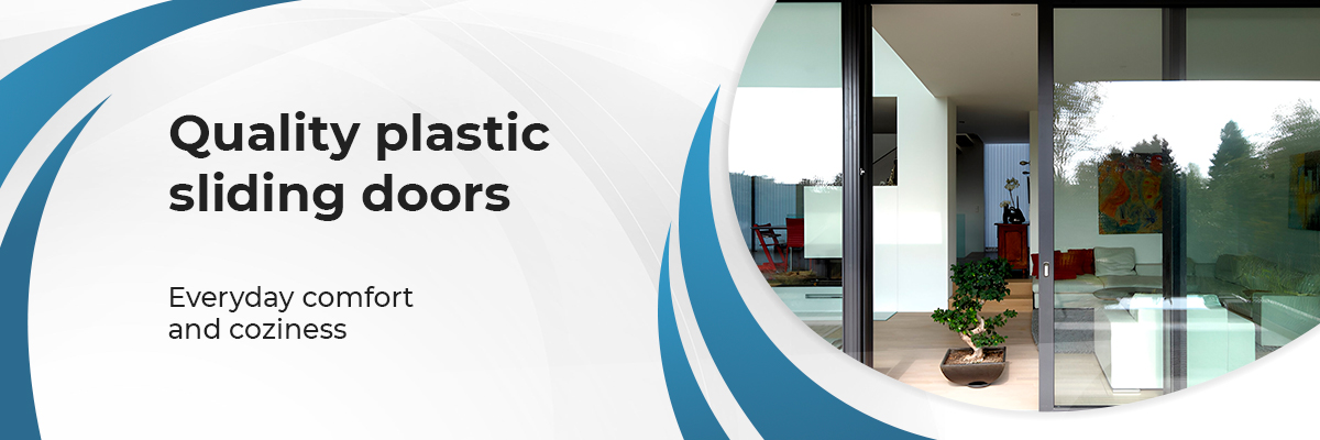 Plastic sliding doors uPVC - buy from the manufacturer ⭐️ Dostawaokien.pl