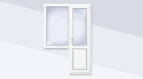Uși de balcon din PVC și aluminiu – configurabile online, cu geam termopan