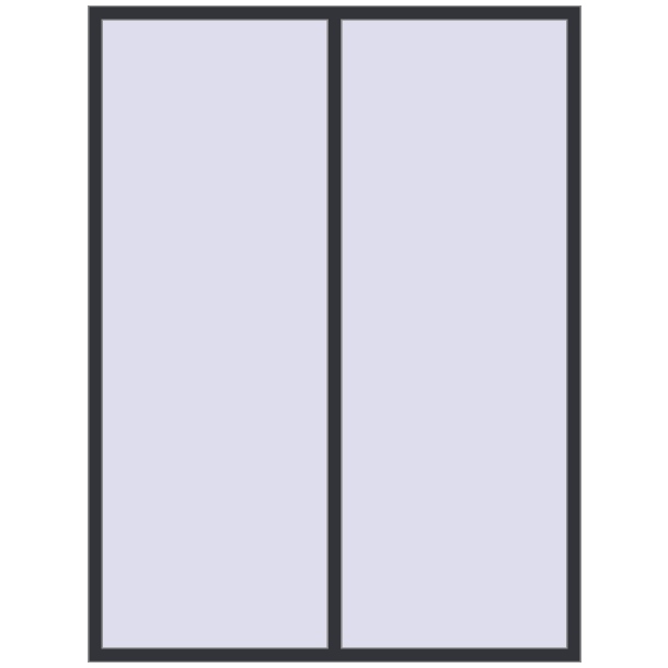 Plastic window 180x240 cm window double-leaf, id84551 Prices and ...