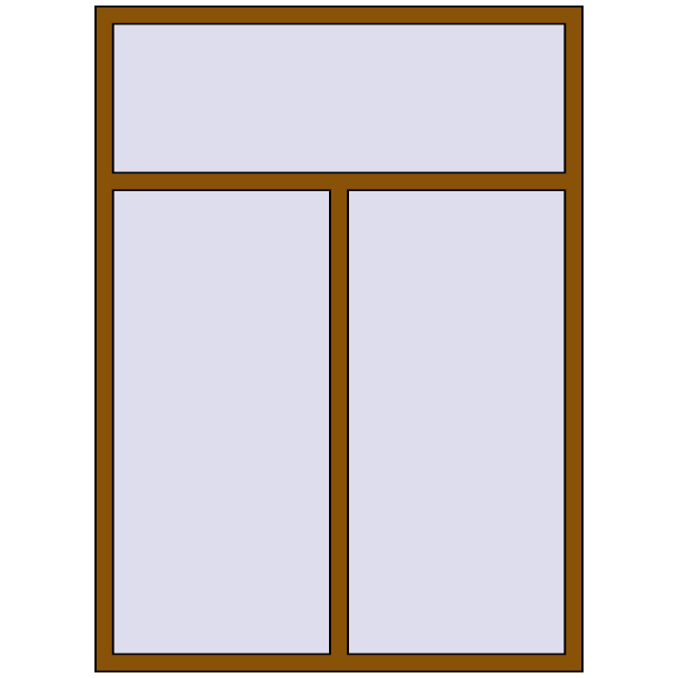 Plastic window 139x190 cm window double-leaf with fanlight, id73830 ...